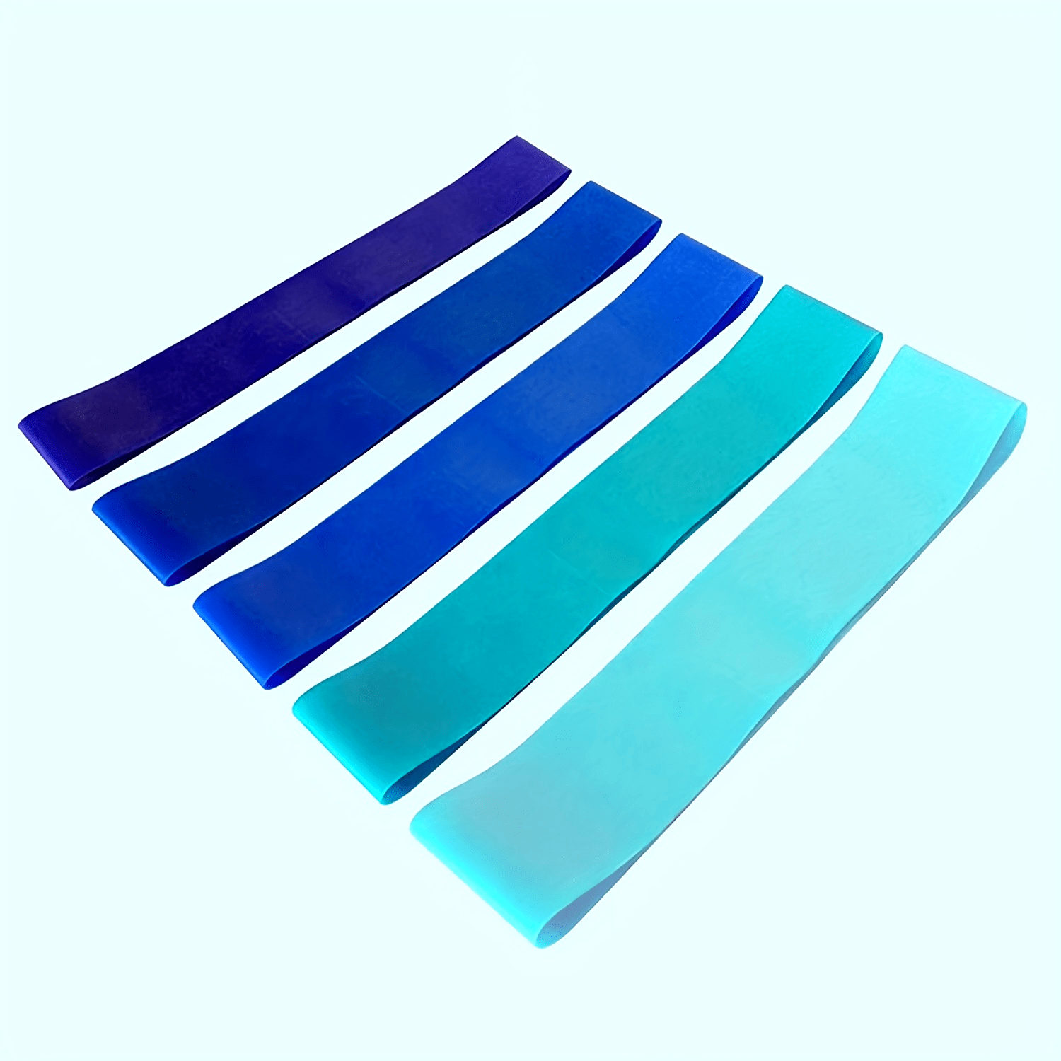 5pcs TPE Yoga Resistance Bands For Legs, Thighs And Butt Training ...